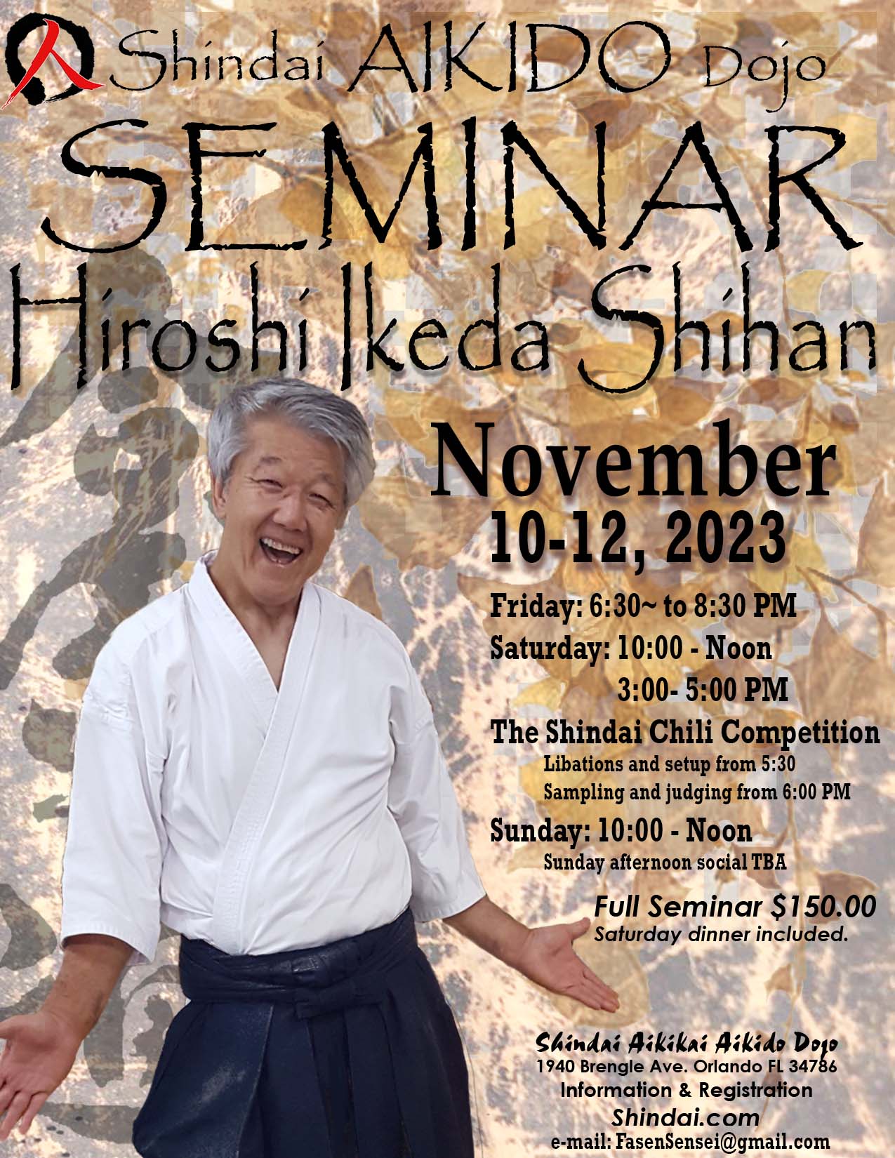 Hiroshi Ikeda Shihan / Aikido – Shindai Aikikai Aikido